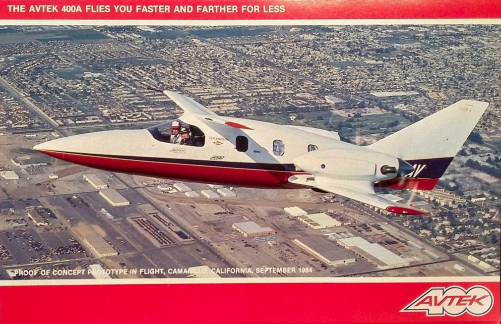 Ahead of Its Time: The Avtek 400A Aircraft - V3LLUM